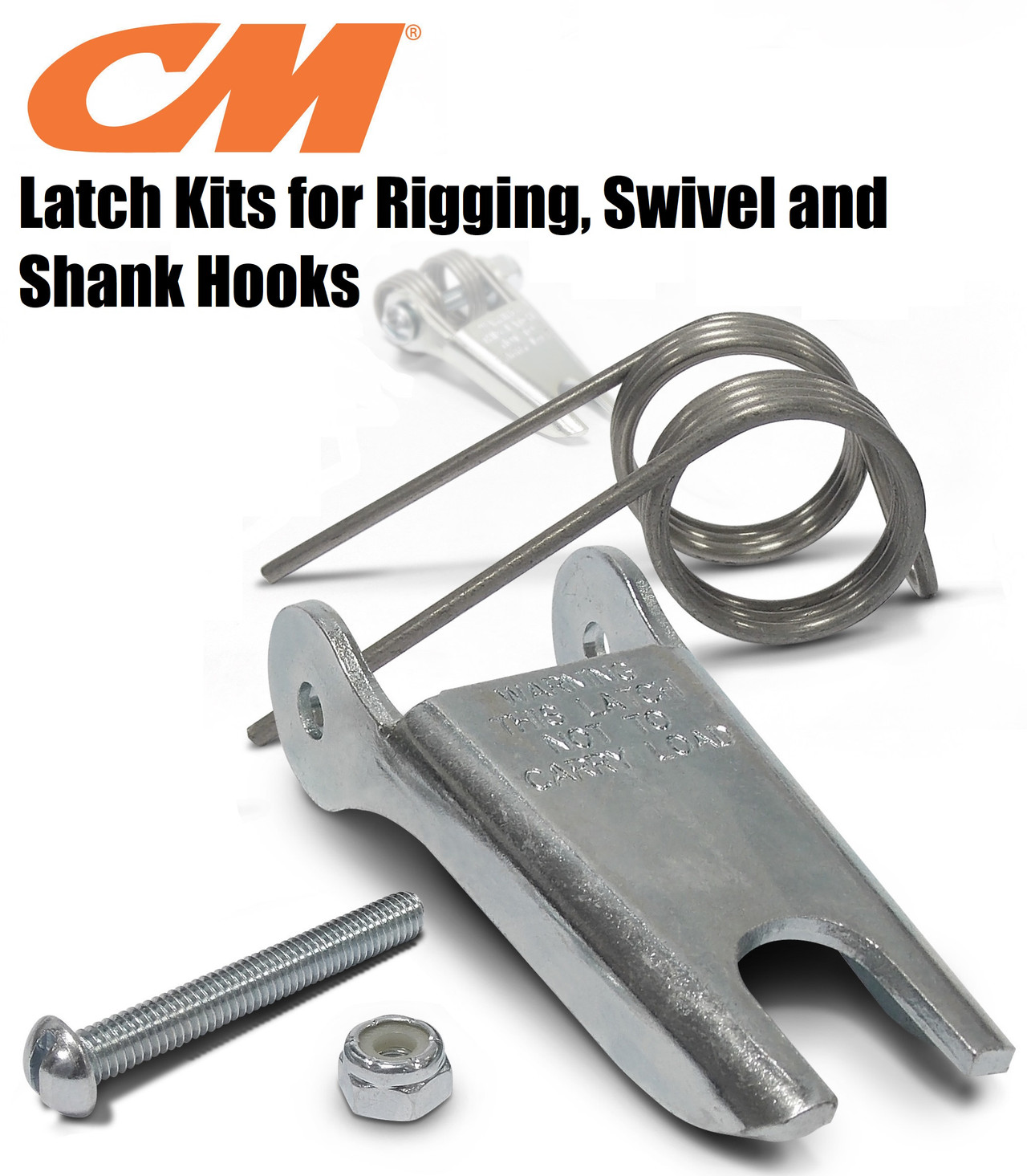 CM Rigging Hook Latch Kit (Rigging, Swivel and Shank Hooks) - Olsen ...