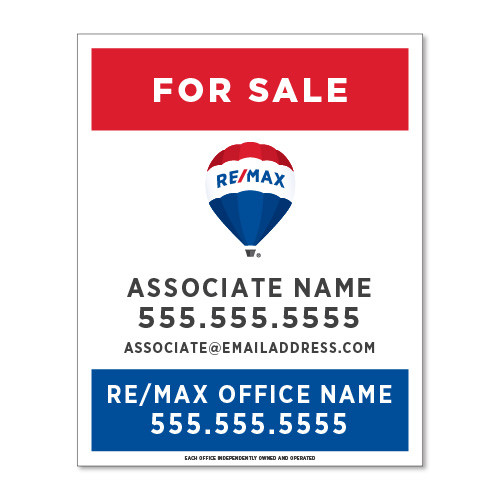 Products - Real Estate Agency Signs - REMAX - RMD Signs