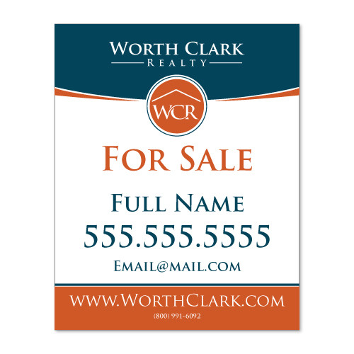 Products - Real Estate Agency Signs - Worth Clark Realty - RMD Signs