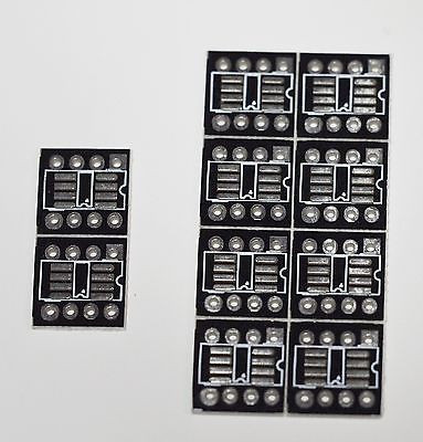 SO8 to DIP 8 pin converter PCB 10 pieces ! - JIMS Audio