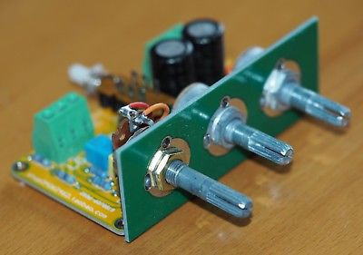 Passive stereo tone control w/ loudness button assembled low distortion ...