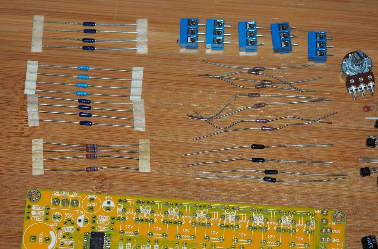 128 steps balanced in/out stereo volume control kit w/ highly reliable ...