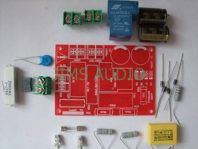Soft Start Switch Kit for Power Amplifiers - Full Kit
