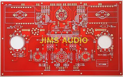 Single board stereo SE Tube 300B power amplifier PCB Kit-One premium ...