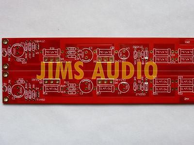 Mosfet SE class A JFET input power amp stereo huge PCB! - JIMS Audio