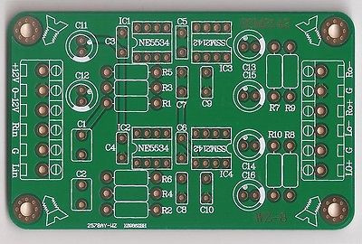 Unbalanced to balanced driver board w/ buffer input low distortion 0. ...