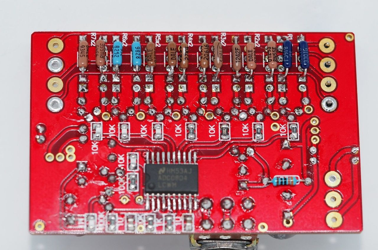 128 steps unbalanced stereo volume control kit w/ highly reliable ...