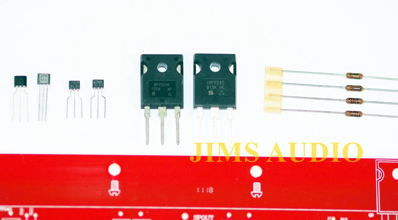 F5 25W pure class A amplifier Kit Dale resistors one channel ! - JIMS Audio