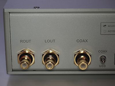 AD1852 DAC AD1896 upsampling 24bit/192K OPA627 o/p 4-layer PCB full ...