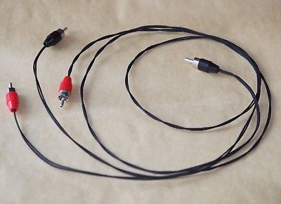 Duelund DCA26GA interconnect cable WE sound stereo one meter Kester 44 ...