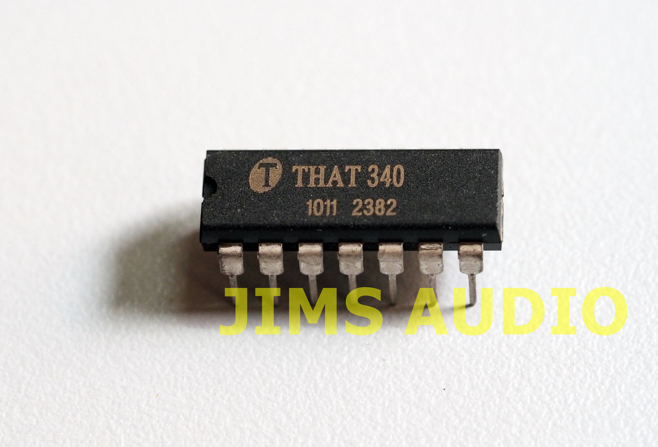 THAT340P14-U Matched NPN/PNP Quad Array – Precision Audio IC