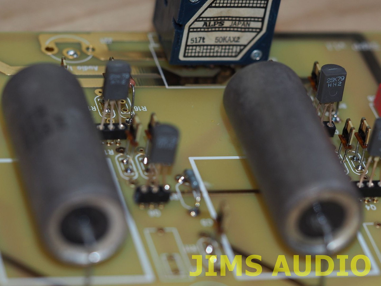 V-FET 2SK79 SRPP stereo preamp board based on Yasui design w/matched ...