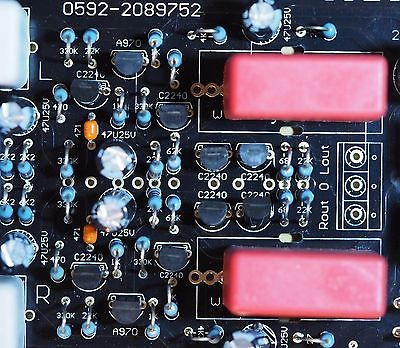 Class A output preamplifier stereo NAC 42.5 w/servo regulator assembled ...
