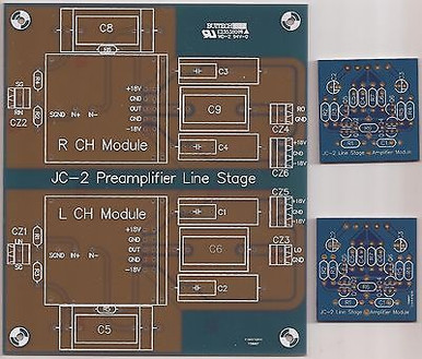 Modular stereo preamplifier JC-2 monoblock layout ultimate performance ...