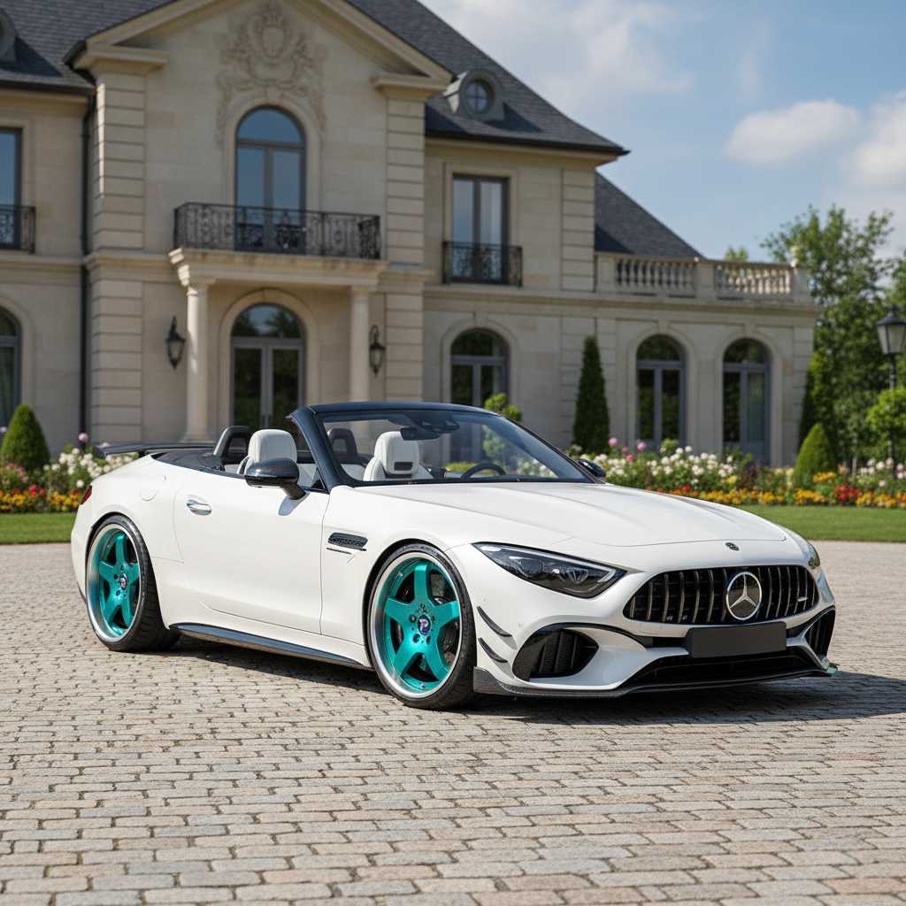2025 SL63 AMG: Custom Teal 21" Players Club Forged Wheels | Client Build - Players Club | Cars ...