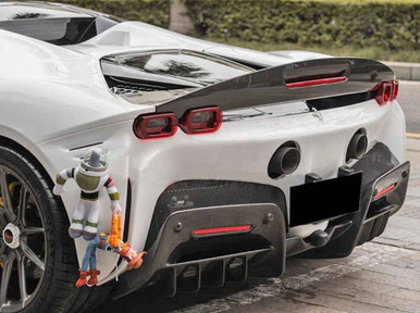 Ferrari SF90 Carbon Fiber Rear Diffuser
