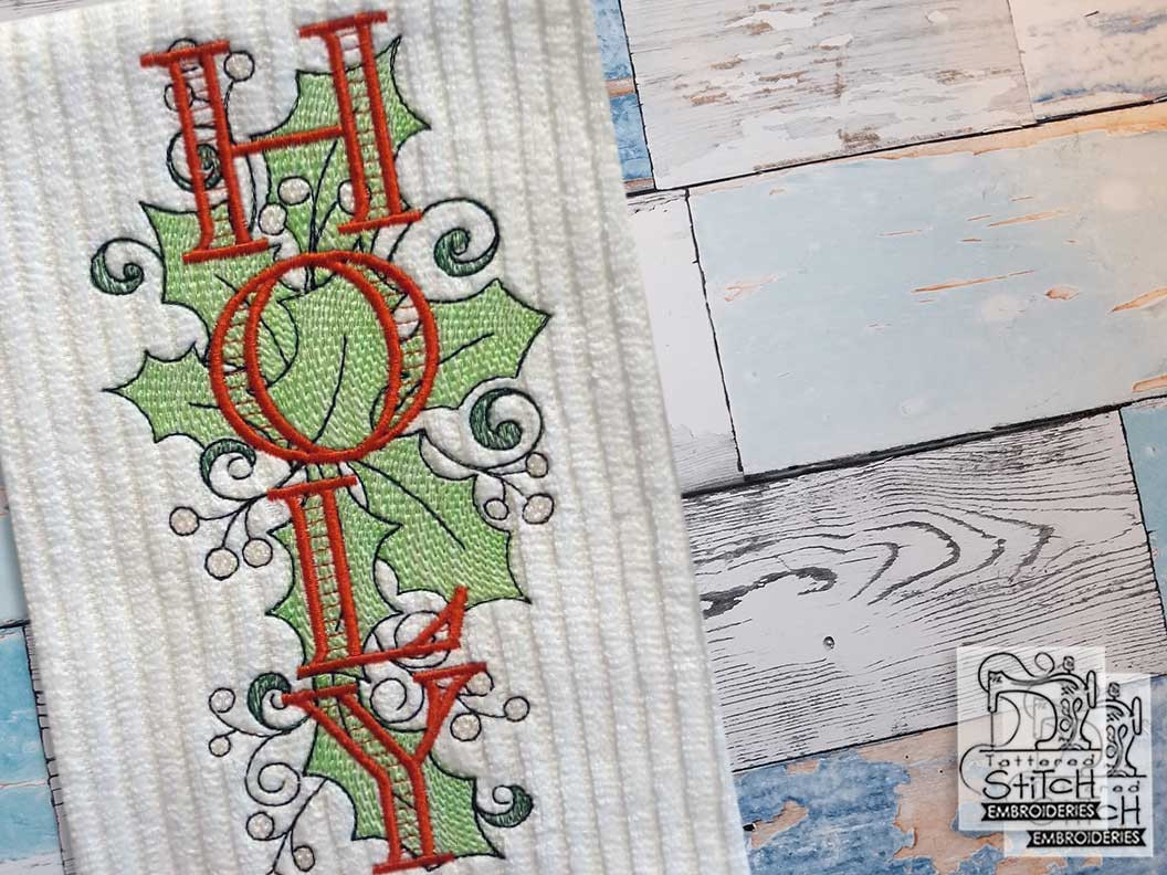 Holy with Holly - Embroidery Designs & Patterns