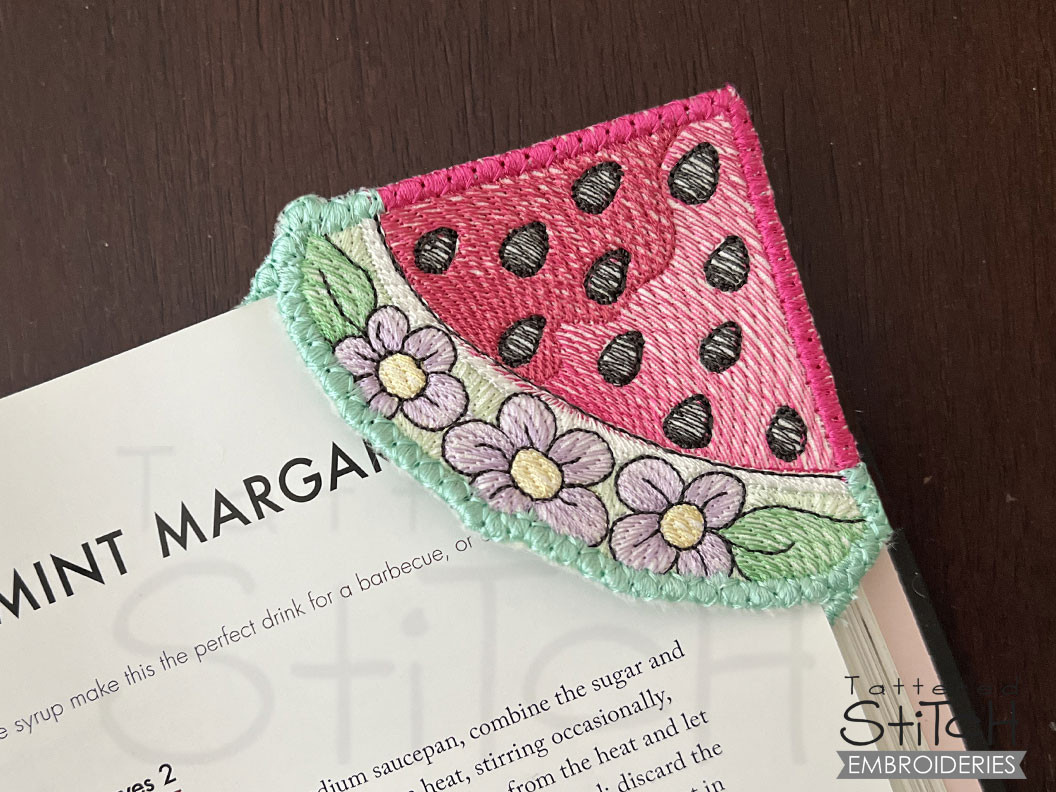 Watermelon Bundle - Machine Embroidery - Tattered Stitch Embroideries