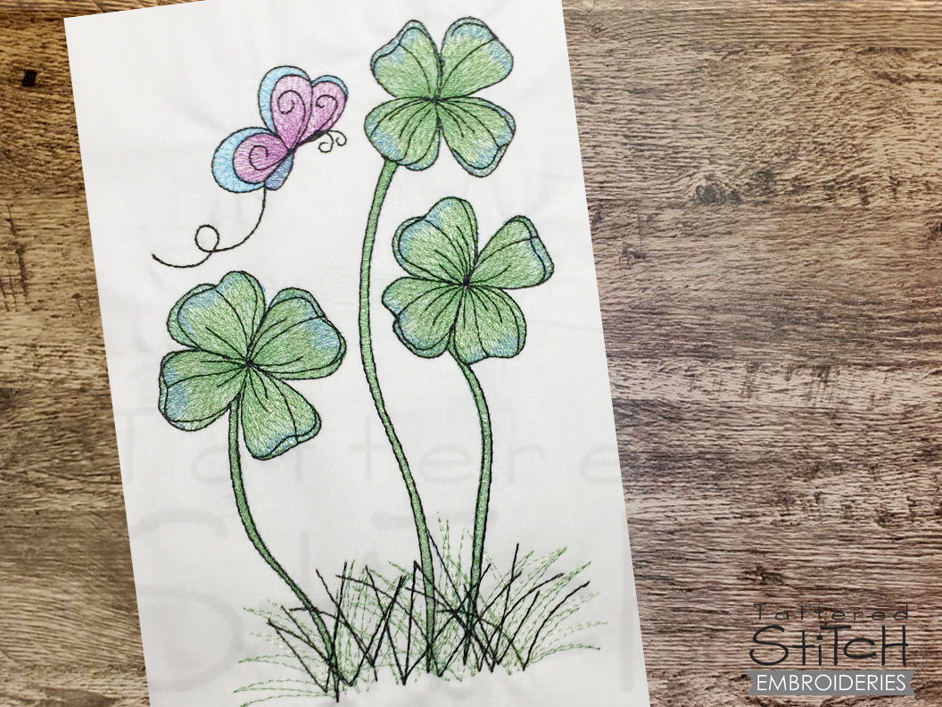 Shamrock Hand Embroidery Designs