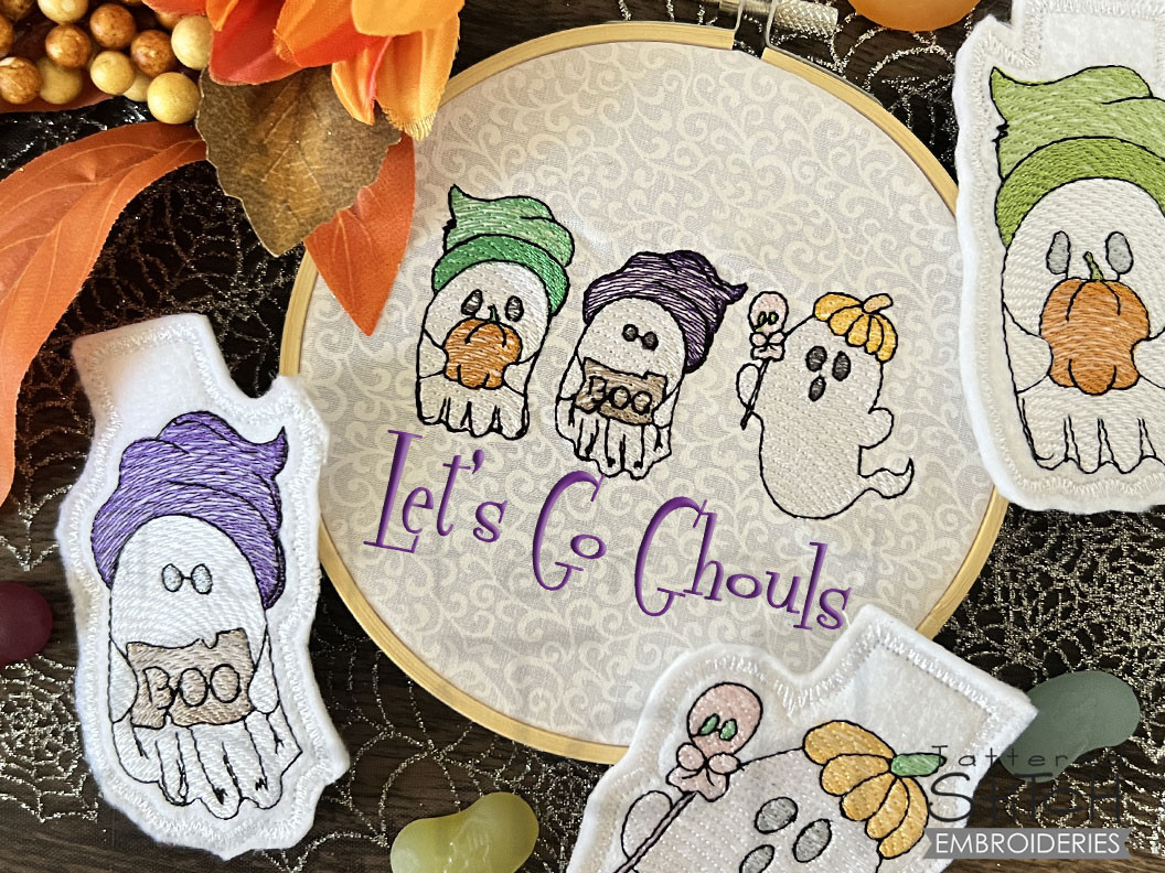 Ghouls Bundle- Embroidery Designs