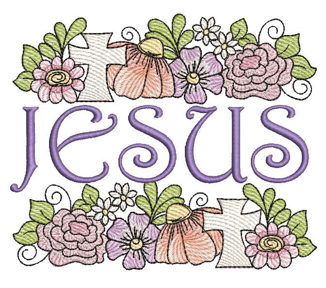 Jesus - Embroidery Designs & Patterns
