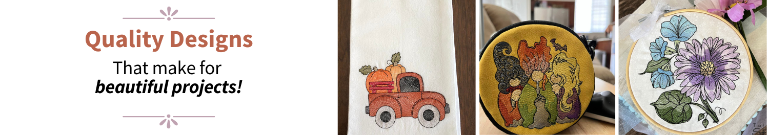 Tattered Stitch Embroideries - Embroidery Designs