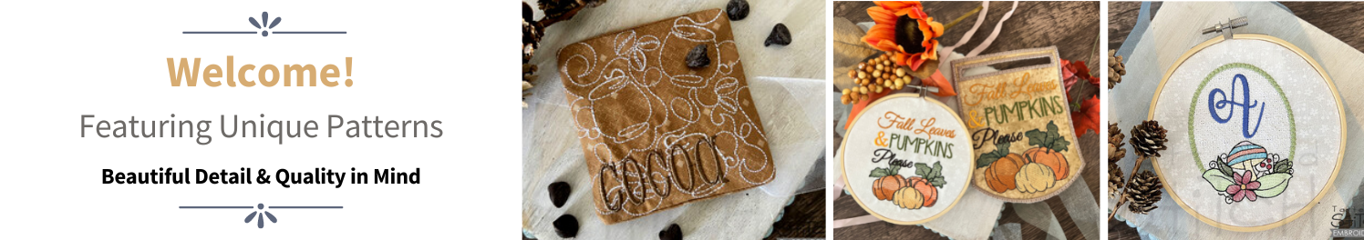 Tattered Stitch Embroideries - Embroidery Designs