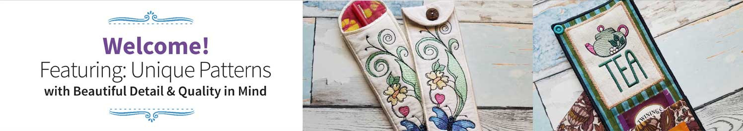 Tattered Stitch Embroideries Offers Beautiful Machine Embroidery Designs