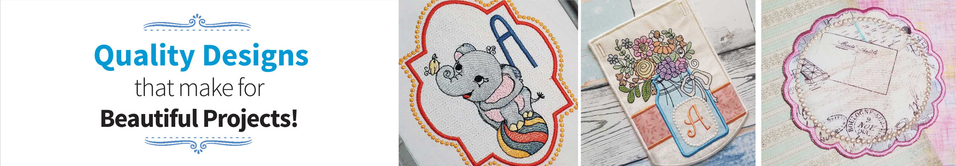 Machine Embroidery Designs at Tattered Stitch Embroideries