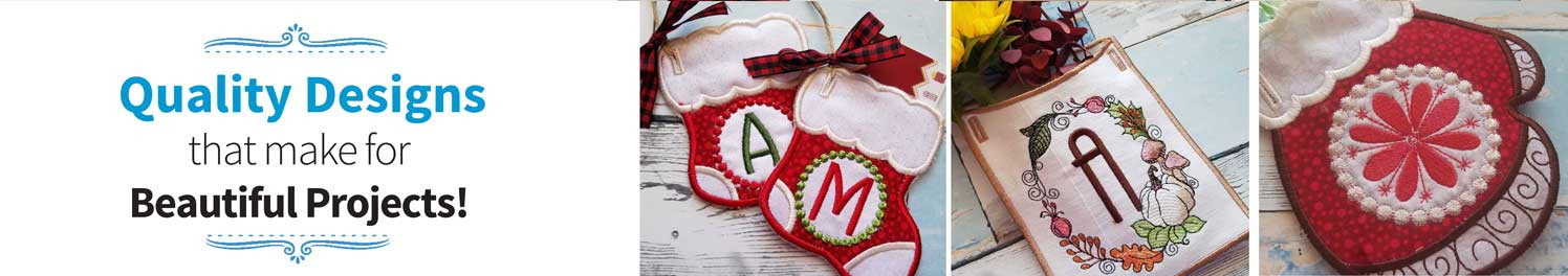 Tattered Stitch Embroideries Offers Beautiful Machine Embroidery Designs