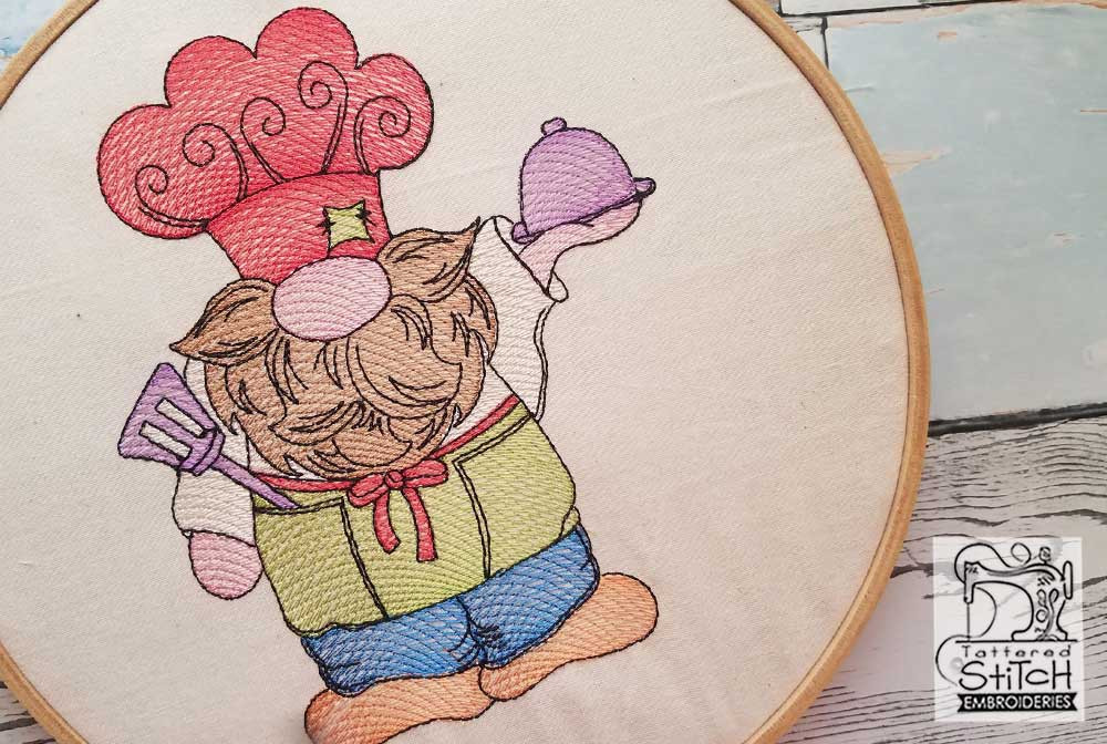 Chef 1 - Embroidery Designs