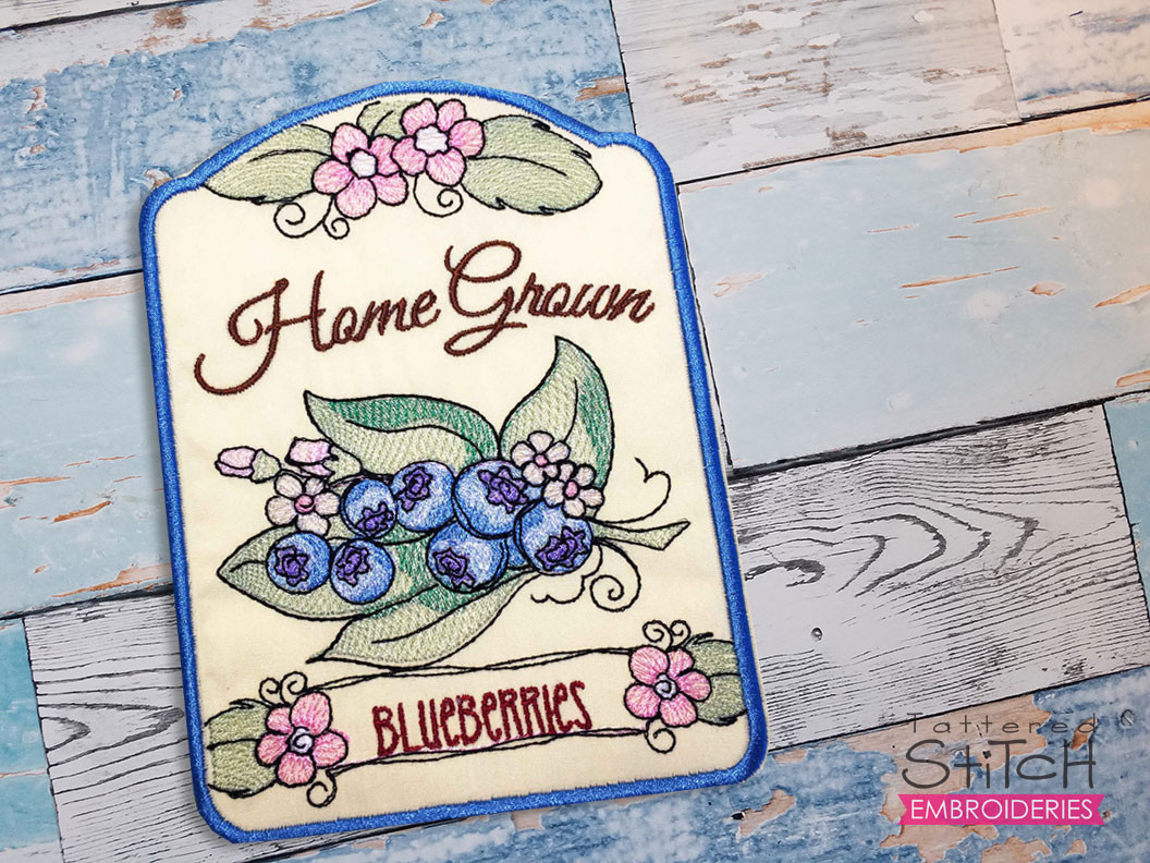 Blueberries Bundle - Machine Embroidery Designs