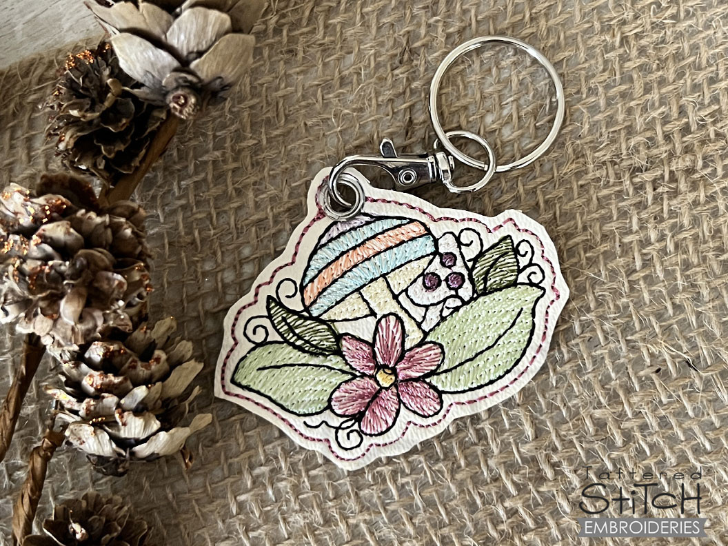 Mushroom Charm - Embroidery Designs & Patterns
