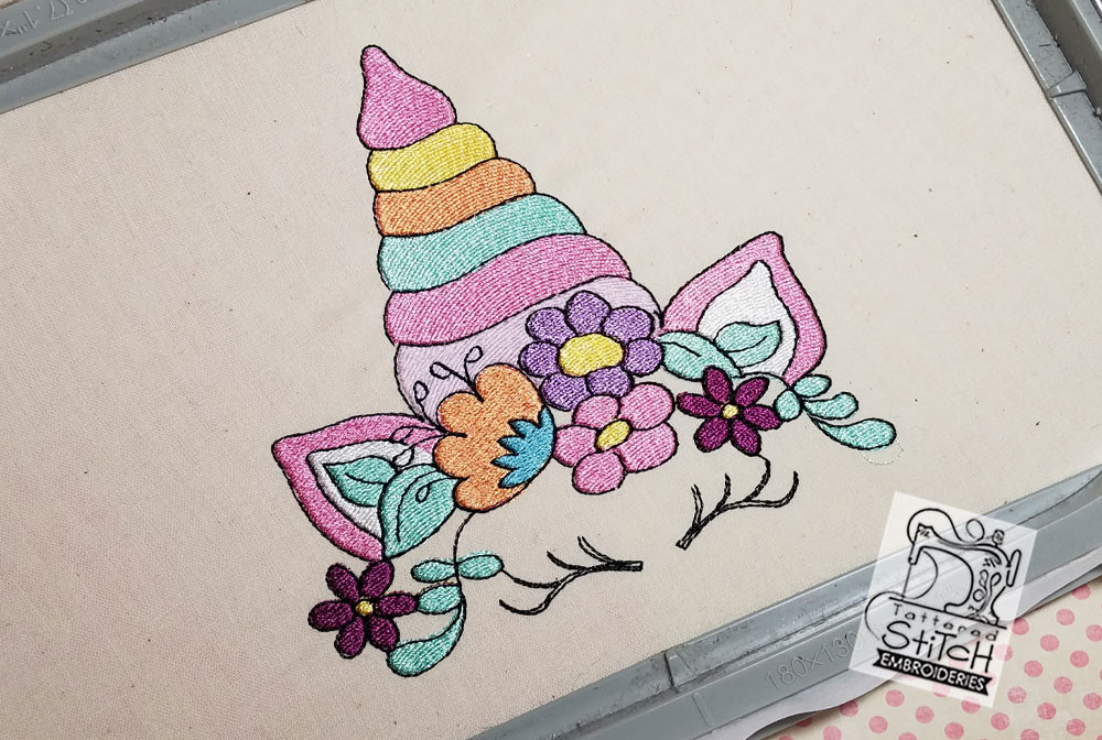 Unicorn 2 - Fits a 4x4", 5x7" & 8x8" Hoop - Machine Embroidery Designs ...