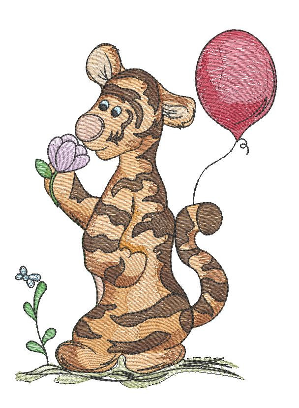 Tigger - Embroidery Designs