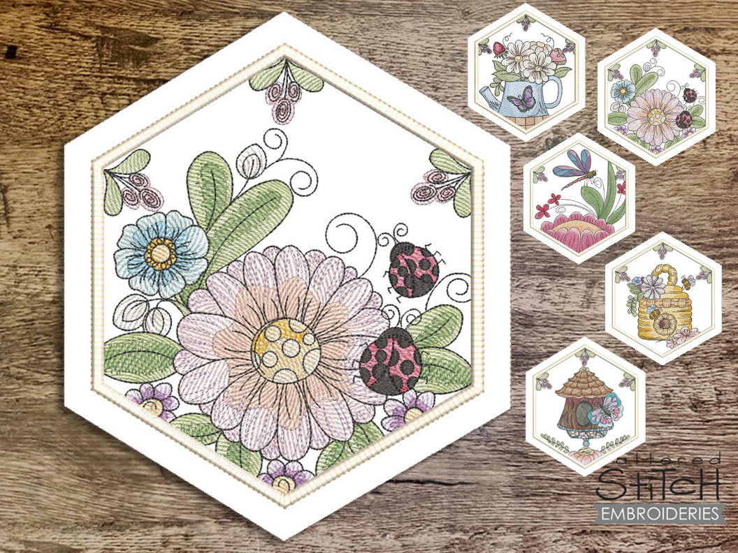 Tattered Stitch Embroideries - Machine Embroidery Designs