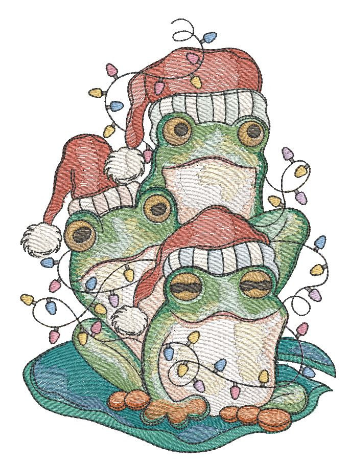 Holiday Frogs