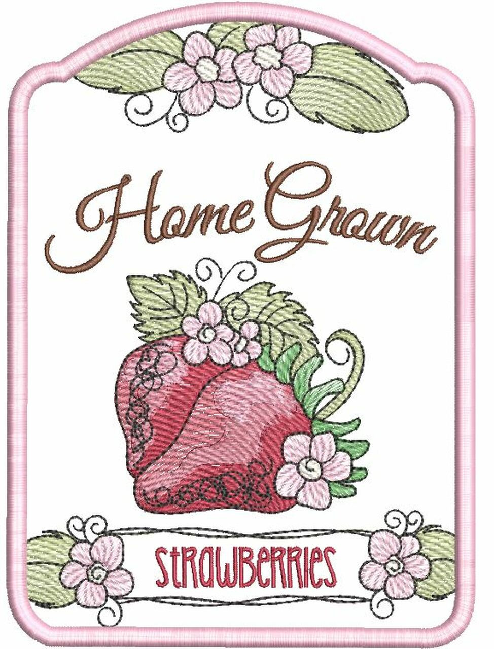 Strawberries Bundle - Machine Embroidery Designs - Tattered Stitch ...