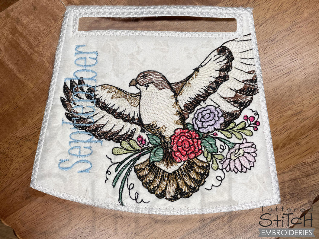 Bird of the Month - September Hawk Bundle - Embroidery Designs