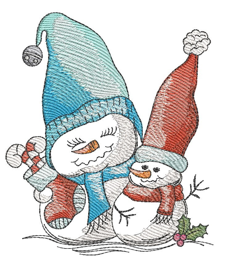 Snow Pals Bundle - Embroidery Designs