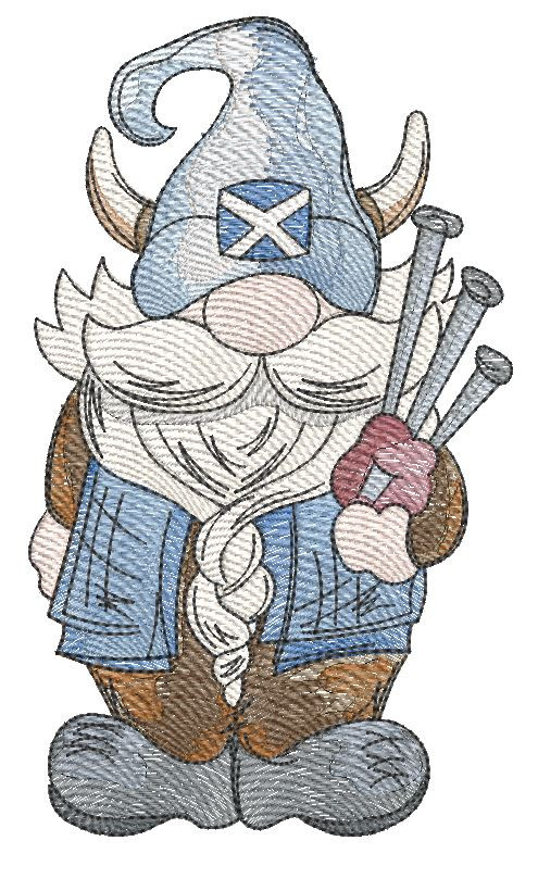 Gnome Embroidery Embroidery Designs & Embroidered Patterns