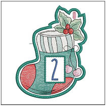 Stocking 2024 Advent - Embroidery Designs & Patterns