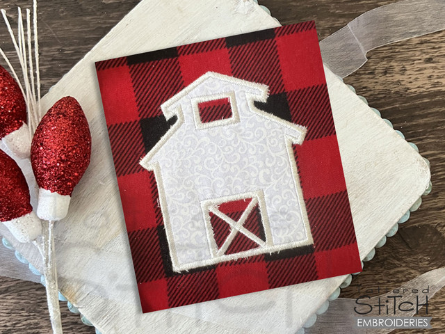 Holly Berry Holiday Farm Animals Bundle - Embroidery Designs