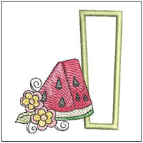 Watermelon Applique ABCs - Bundle- Embroidery Designs & Patterns ...