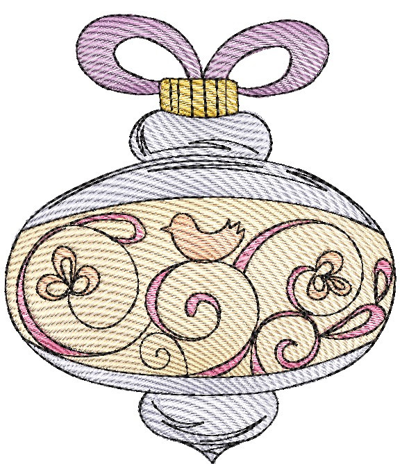 Tree Ornament - Embroidery Designs & Patterns