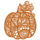 Pumpkin - Free Standing Lace - Embroidery Designs