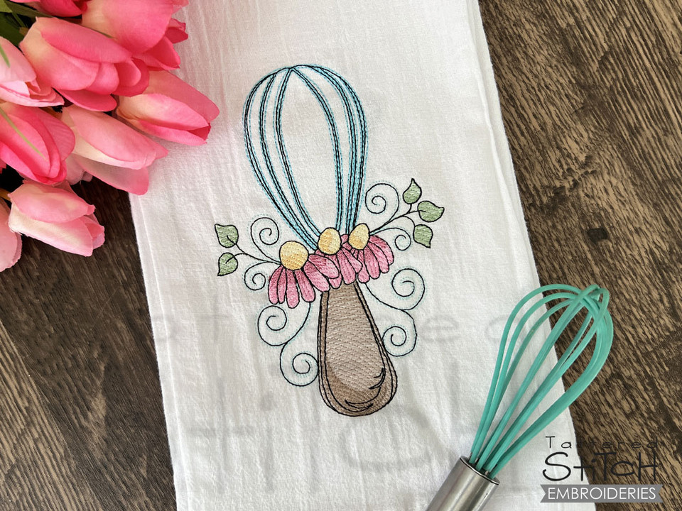 Whisk Kitchen Bundle - Embroidery Designs