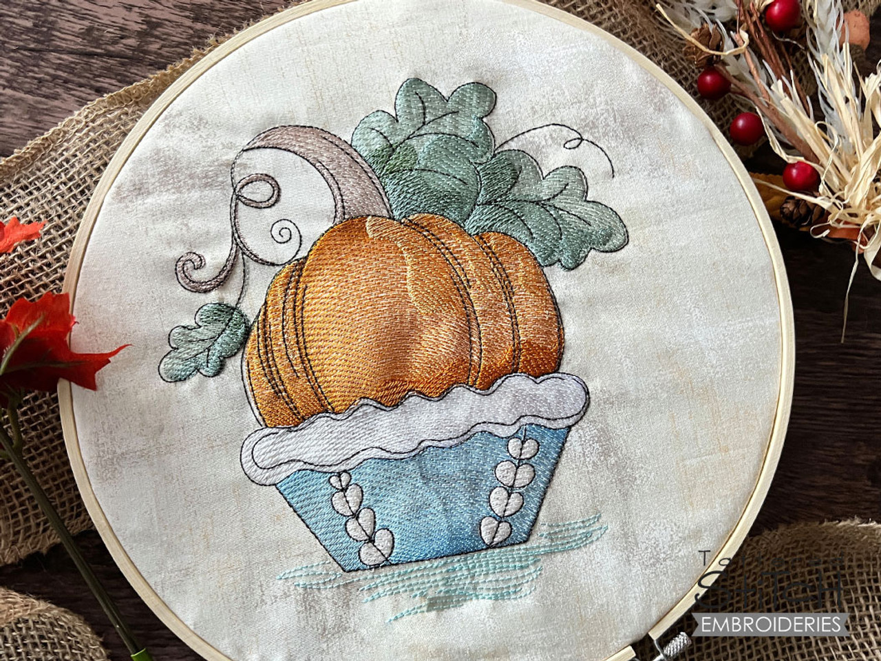Look Who's Creating - Fall Creations! - Tattered Stitch Embroideries