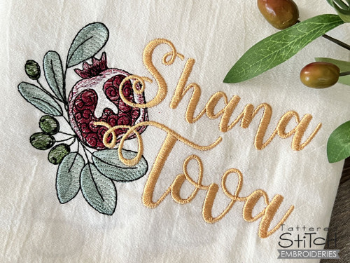 Shana Tova - Embroidery Designs & Patterns