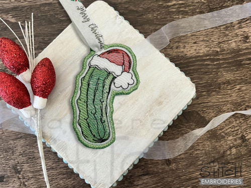 Pickle Ornament - Embroidery Designs & Patterns